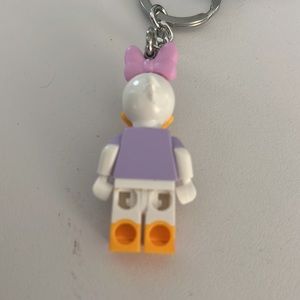 Lego | Accessories | Disneys Daisy Duck Lego Keychain | Poshmark
